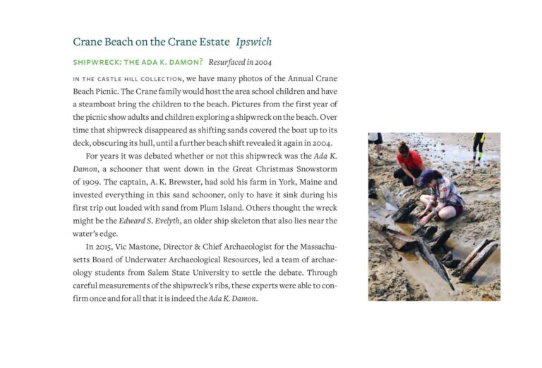 Storm Surge Washes Away 110 Year Old Shipwreck The Trustees Of