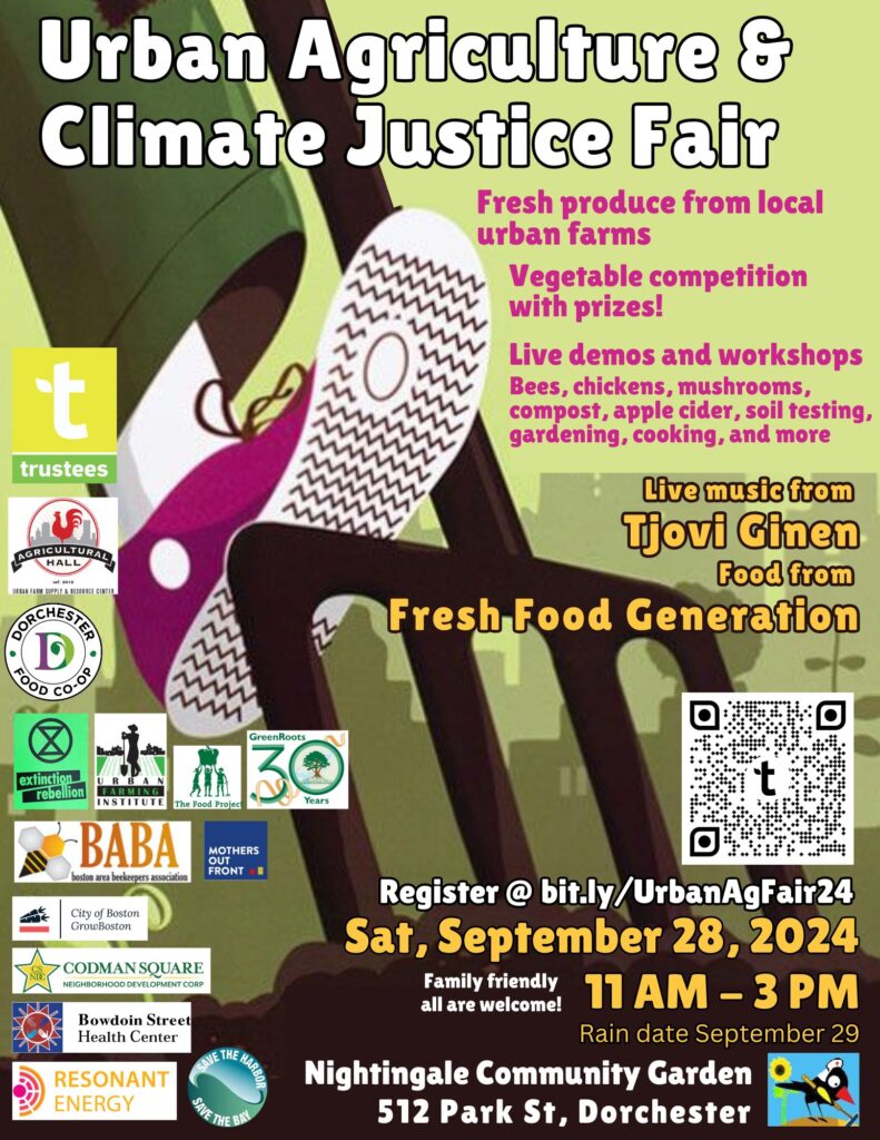 Urban Agriculture and Climate Fair Set for Sept. 28 in Dorchester at ...